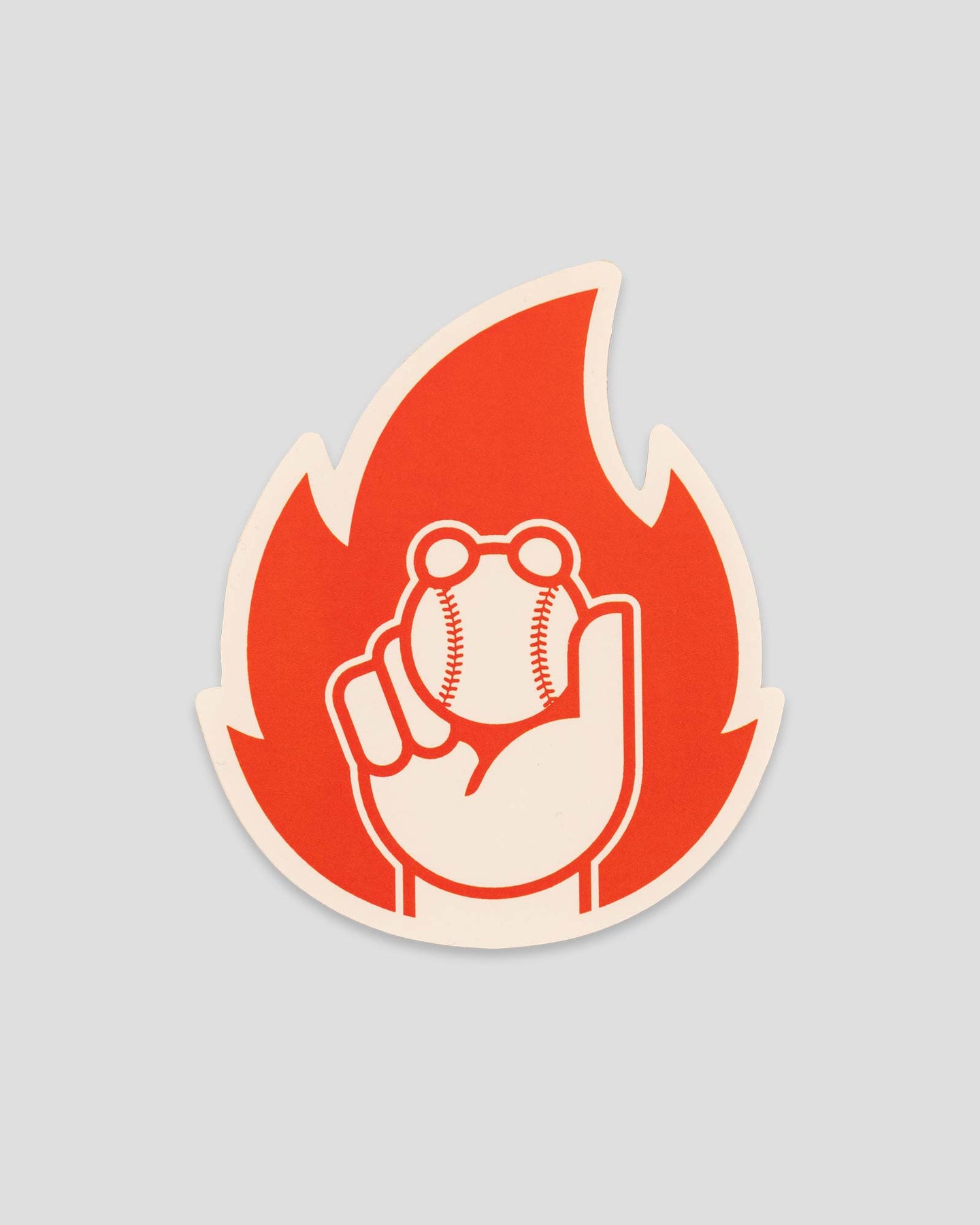 Flame Thrower Sticker | Baseballism Online