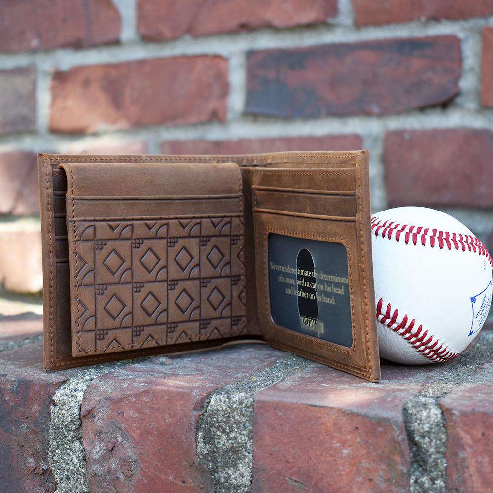 Baseball Trifold Wallet